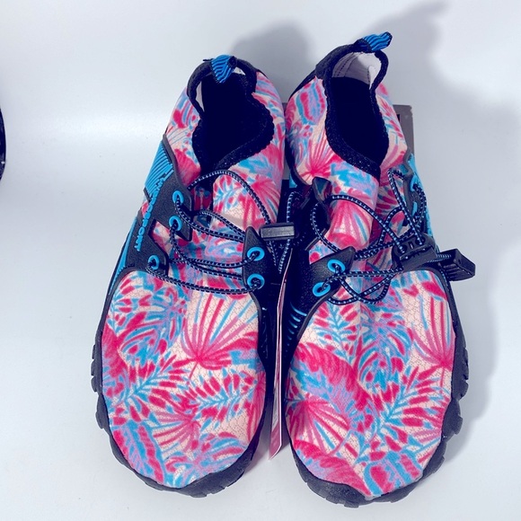 Hydrosport | Shoes | Hydro Sport Land To Water Footwear Pink Palms Sz 7 ...
